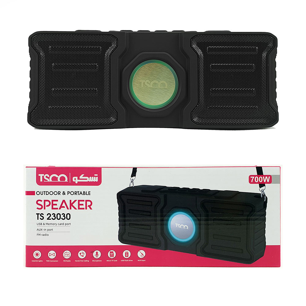 اسپیکر بلوتوثی تسکو مدل TS23030 - فروشگاه حضوری و اینترنتی فهد مارکت