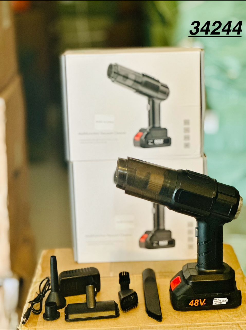 جارو شارژی خودرو 48 وات تک باتری مدل MDHL MD-A3 - فروشگاه حضوری و اینترنتی فهد مارکت